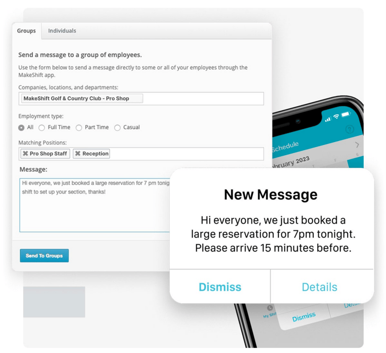 MakeShift, an all-In-one scheduling solution for your golf course